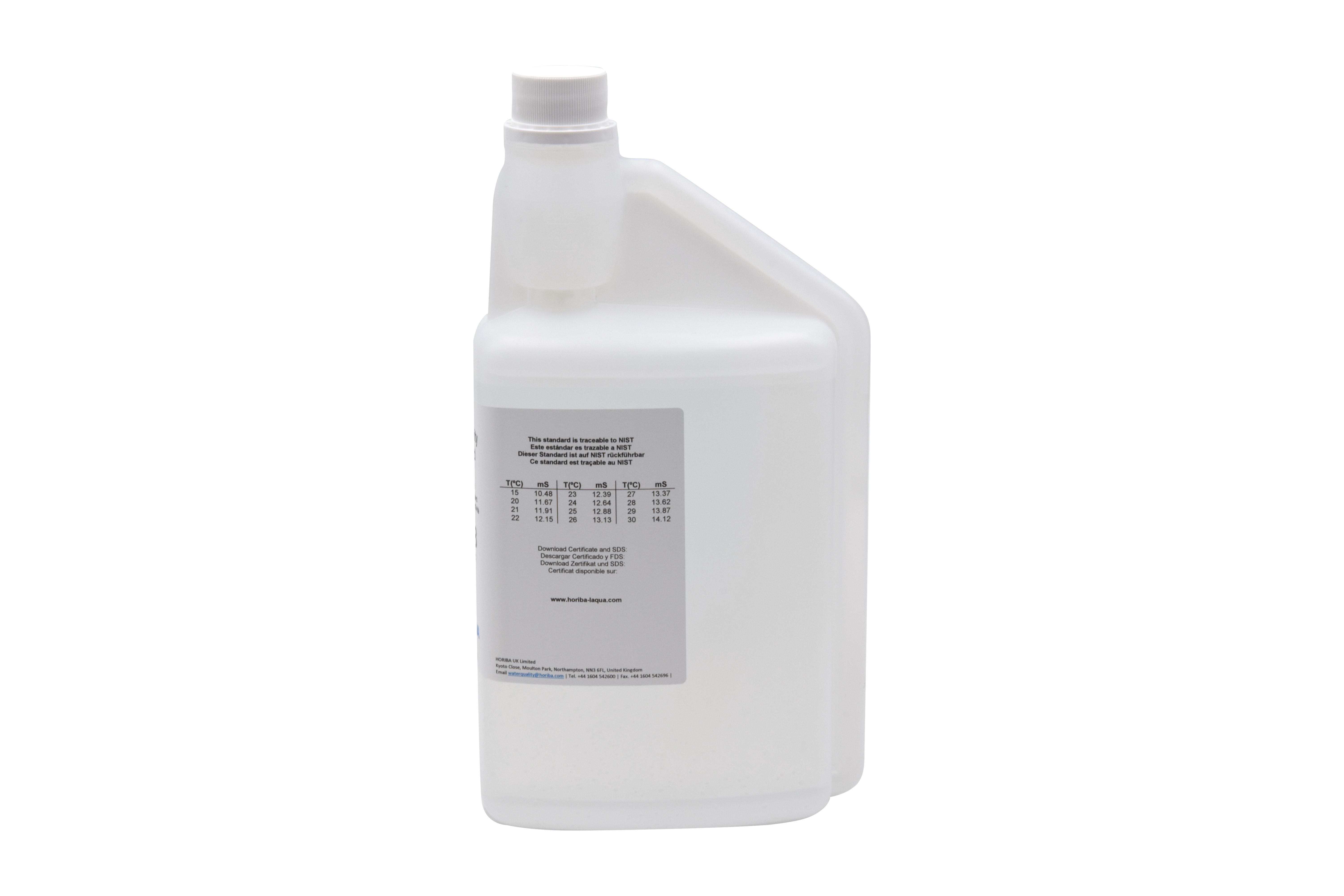 Horiba 12 88 Ms Cm Conductivity Calibration Solution 1000ml 1000 Ec 1288 Kalibierlösung 12